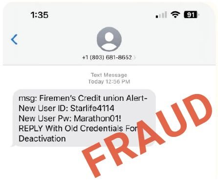 Fraud Alert - Protecting Your Account