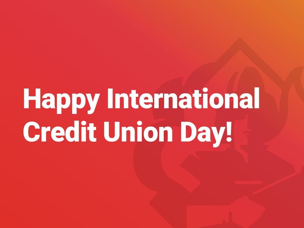 Happy International Credit Union Day