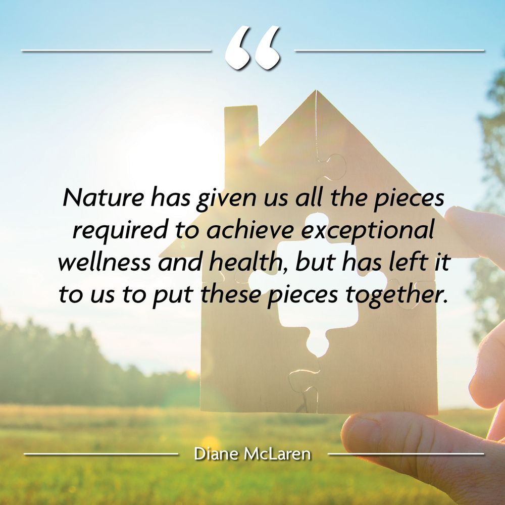 Nature Has Given us All the Pieces