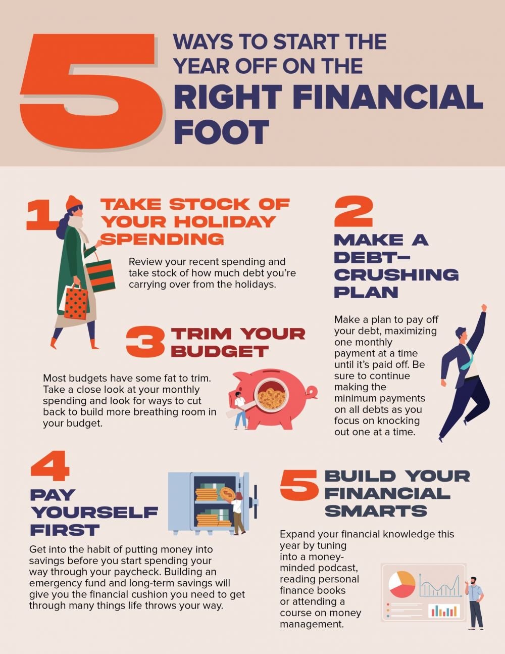 Five Ways to Start the Year off on the Right Financial Foot