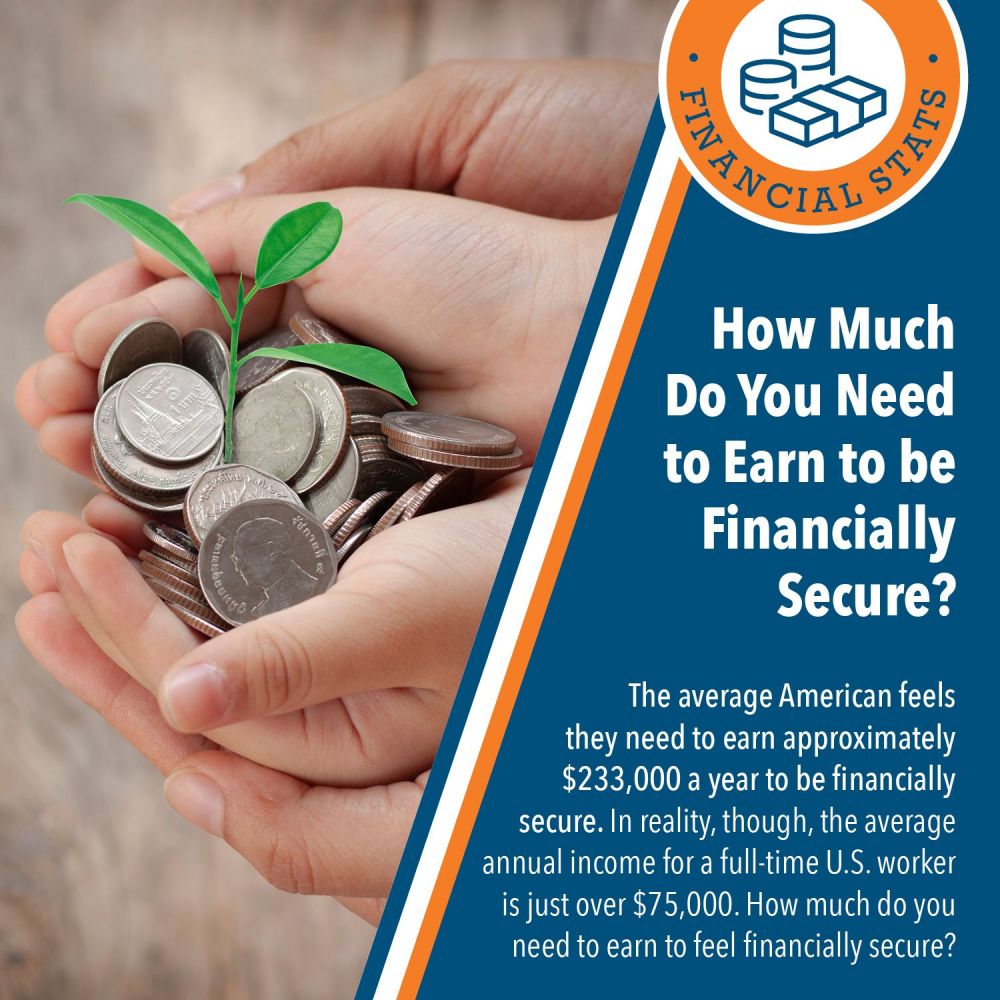 How Much Do You Need to Earn to be Financially Secure?