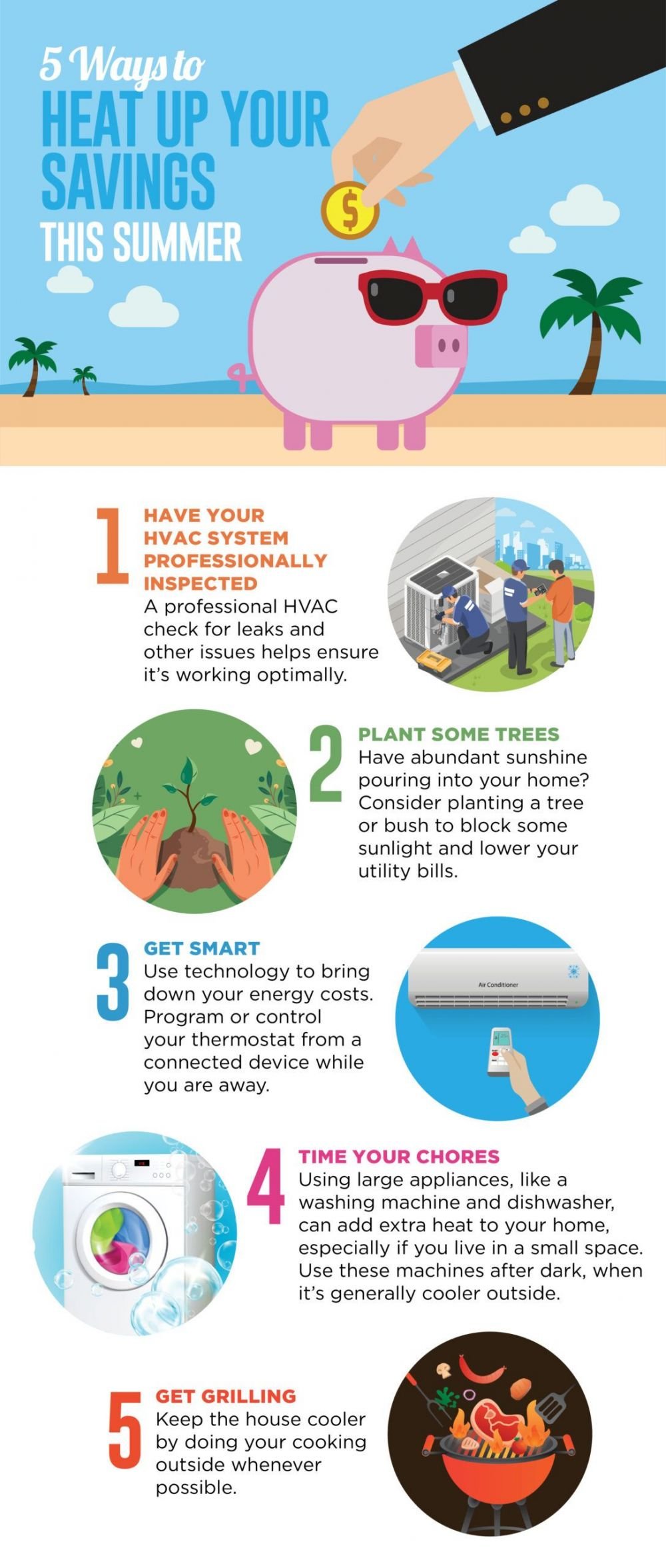 5 Ways to Heat Up Your Savings This Summer