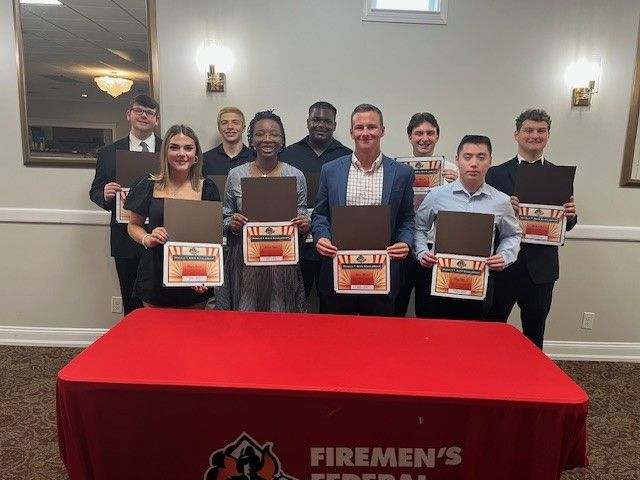 Firemen's Awards $11,000 in Scholarships