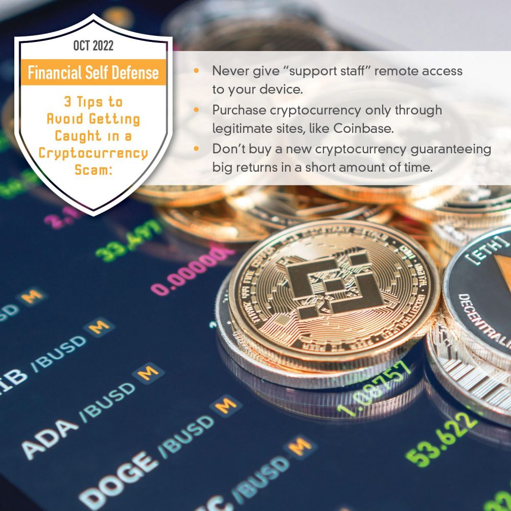 Tips to Avoid Getting Caught in a Cryptocurrency Scam: